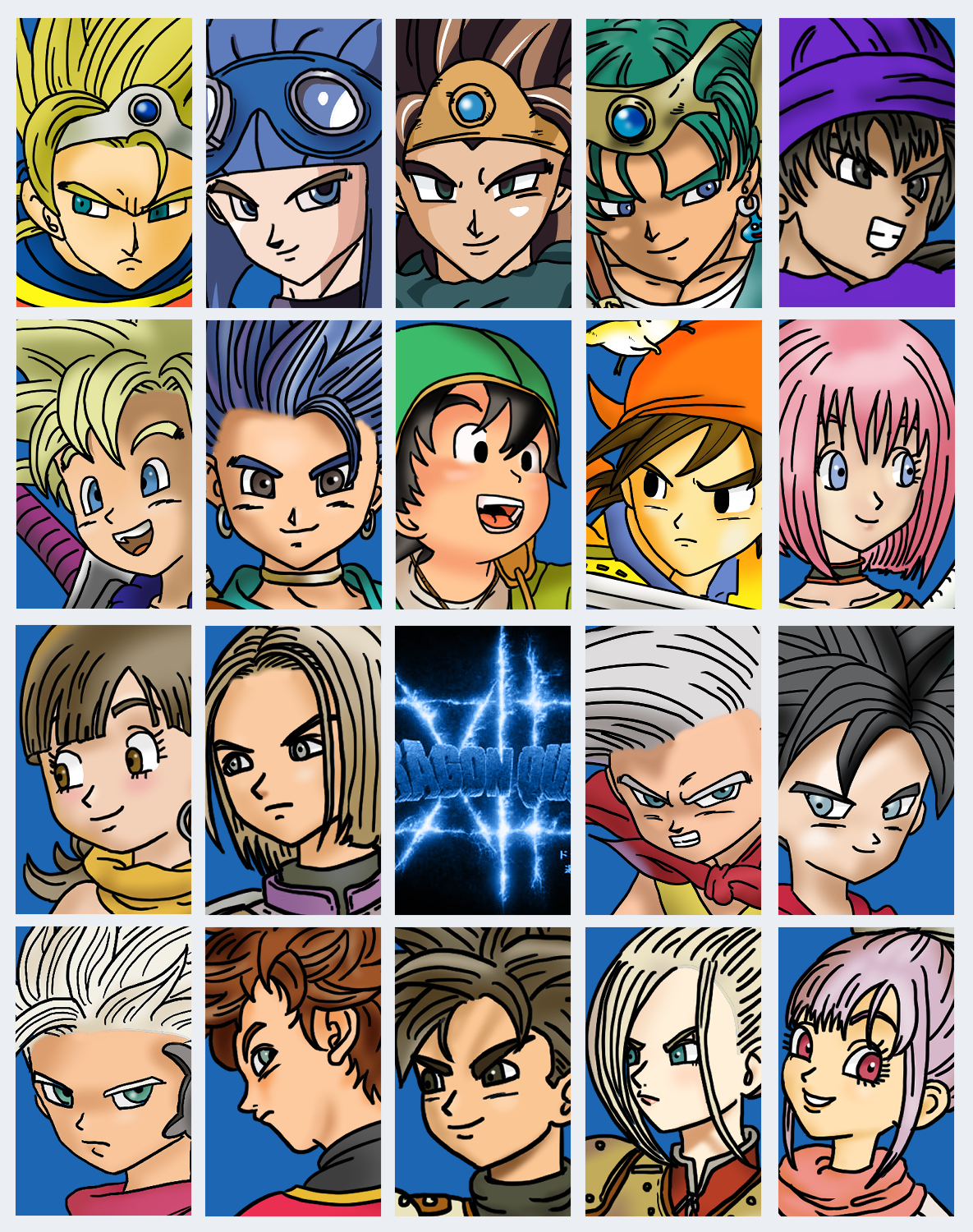 Dragon Quest Series Protagonist Character List - Game Characters