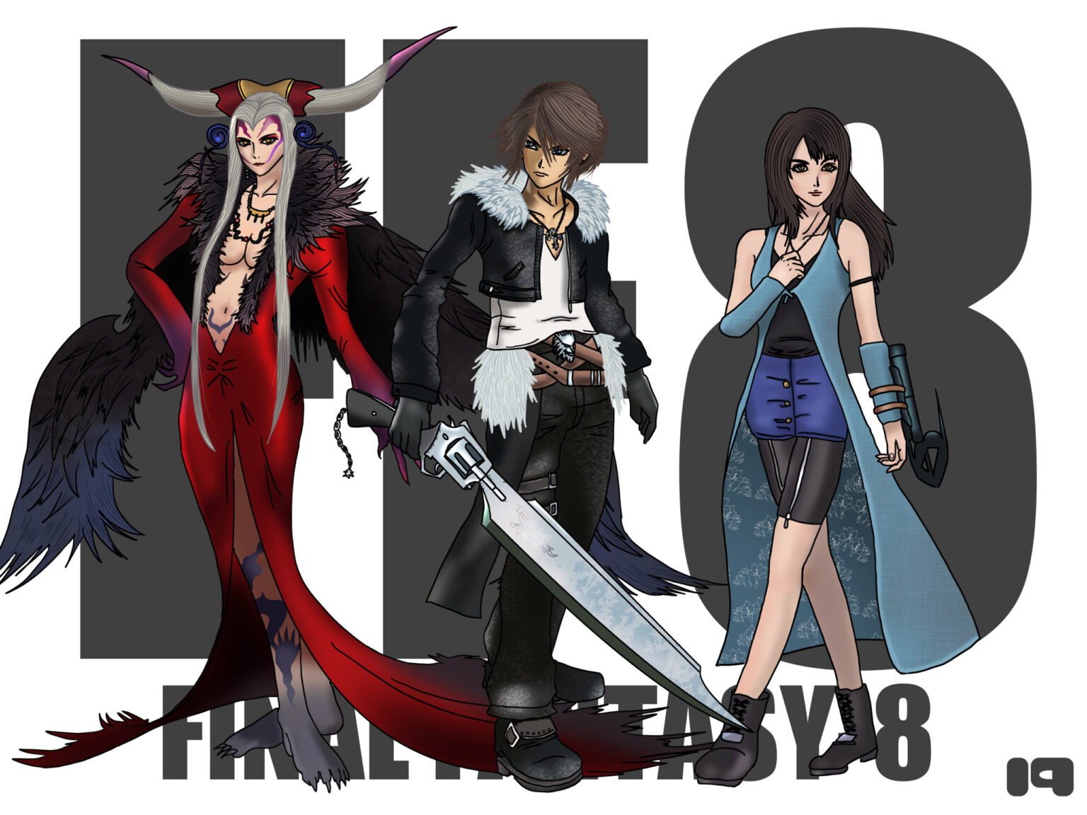 Final Fantasy VIII Character List - Game Characters
