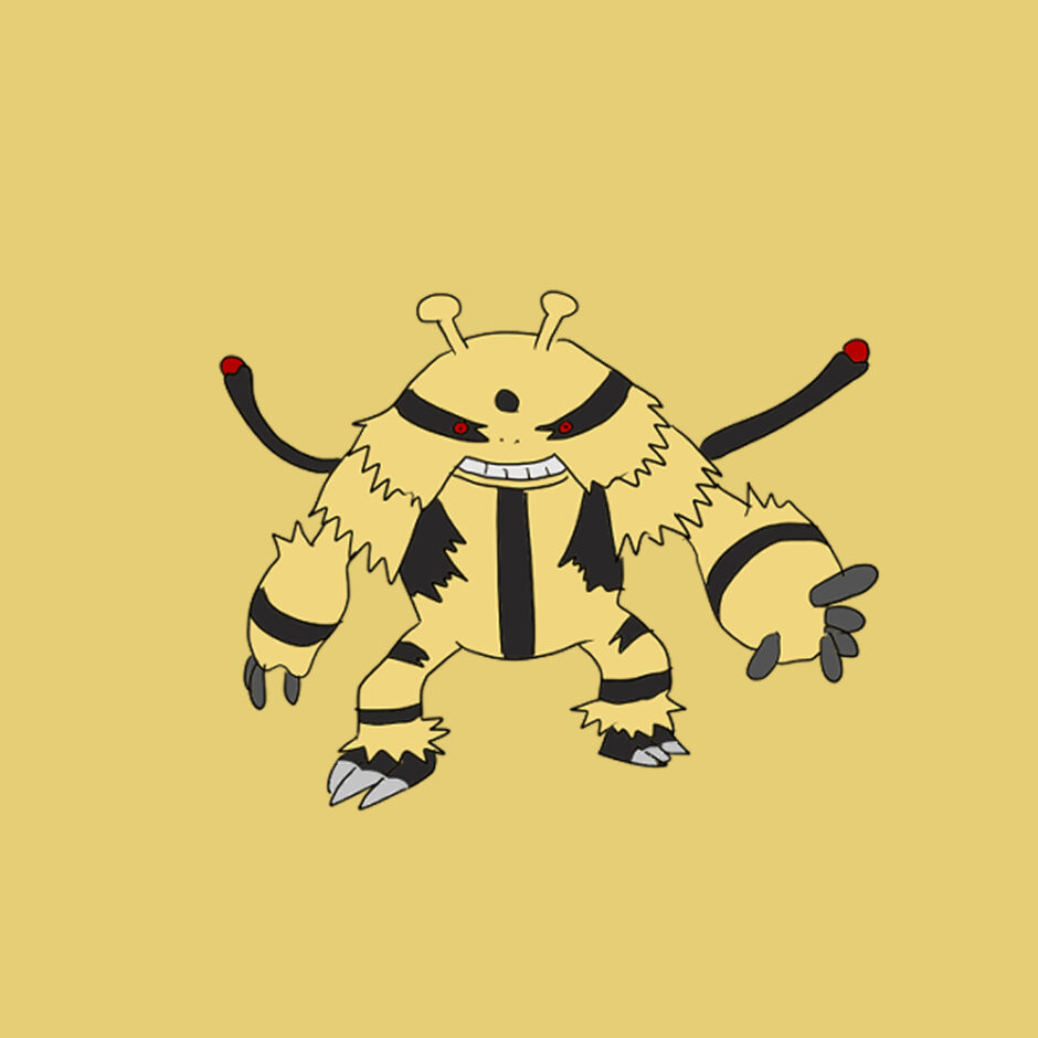 エレキブル｜Electivire｜Elevoltek｜Elekable｜에레키블｜电击魔兽｜電擊魔獸｜เอเลคิเบิล - Game ...