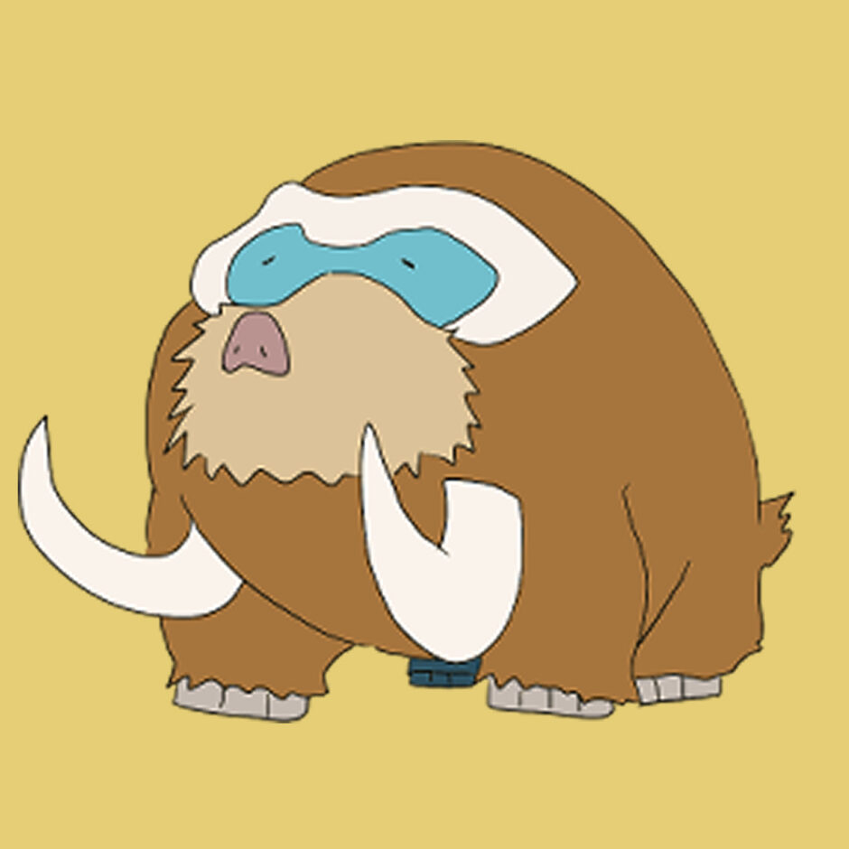 マンムー｜Mamoswine｜Mamutel｜Mammochon｜맘모꾸리｜象牙猪｜象牙豬｜แมมมู - Game Characters