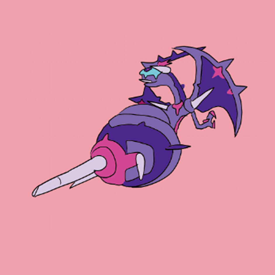 アーゴヨン｜Naganadel｜Agoyon｜Mandrillon｜아고용｜四颚针龙｜四顎針龍｜อาโกโยง - Characters