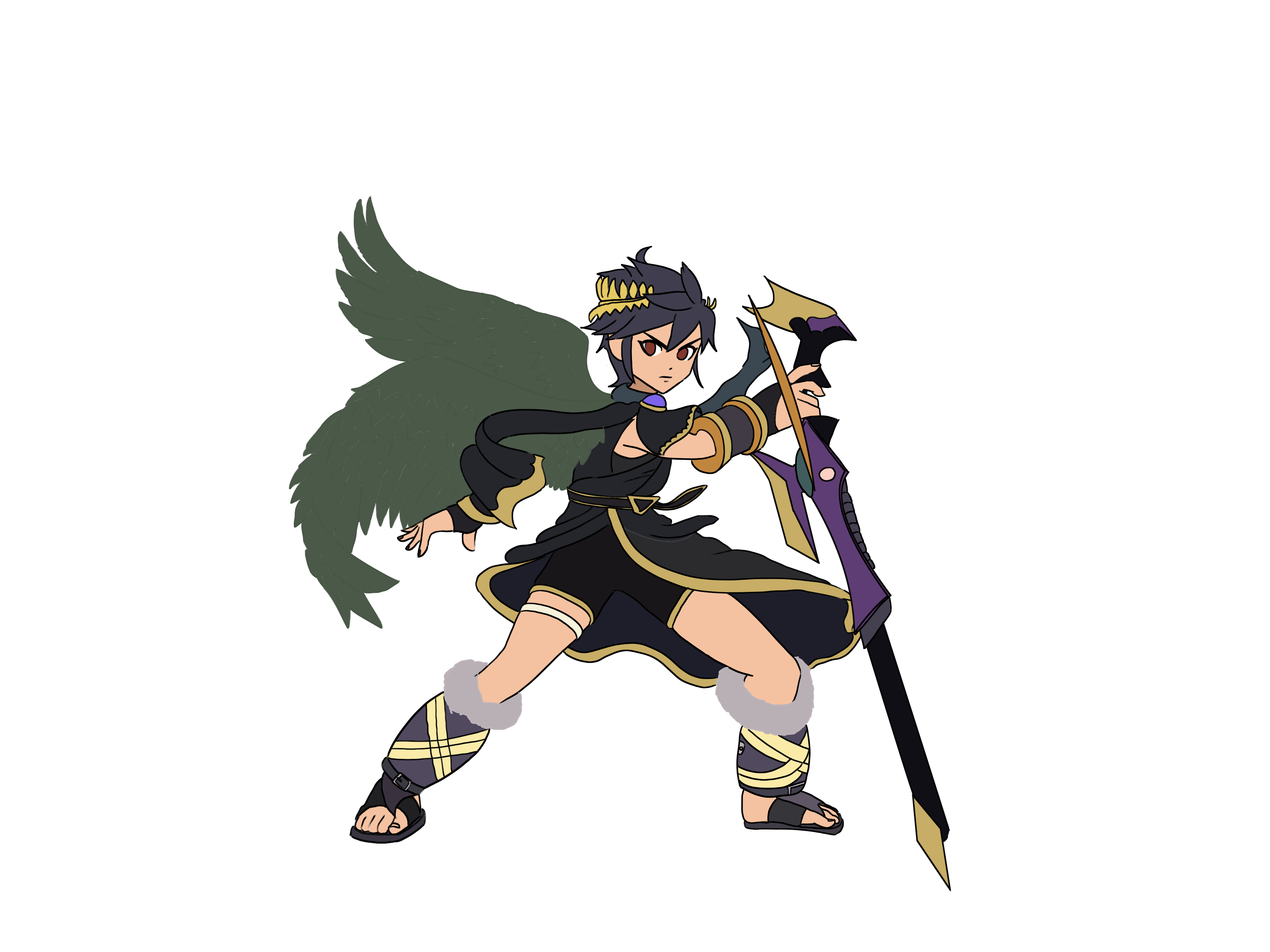 Dark Pit（ブラックピット） - Game Characters