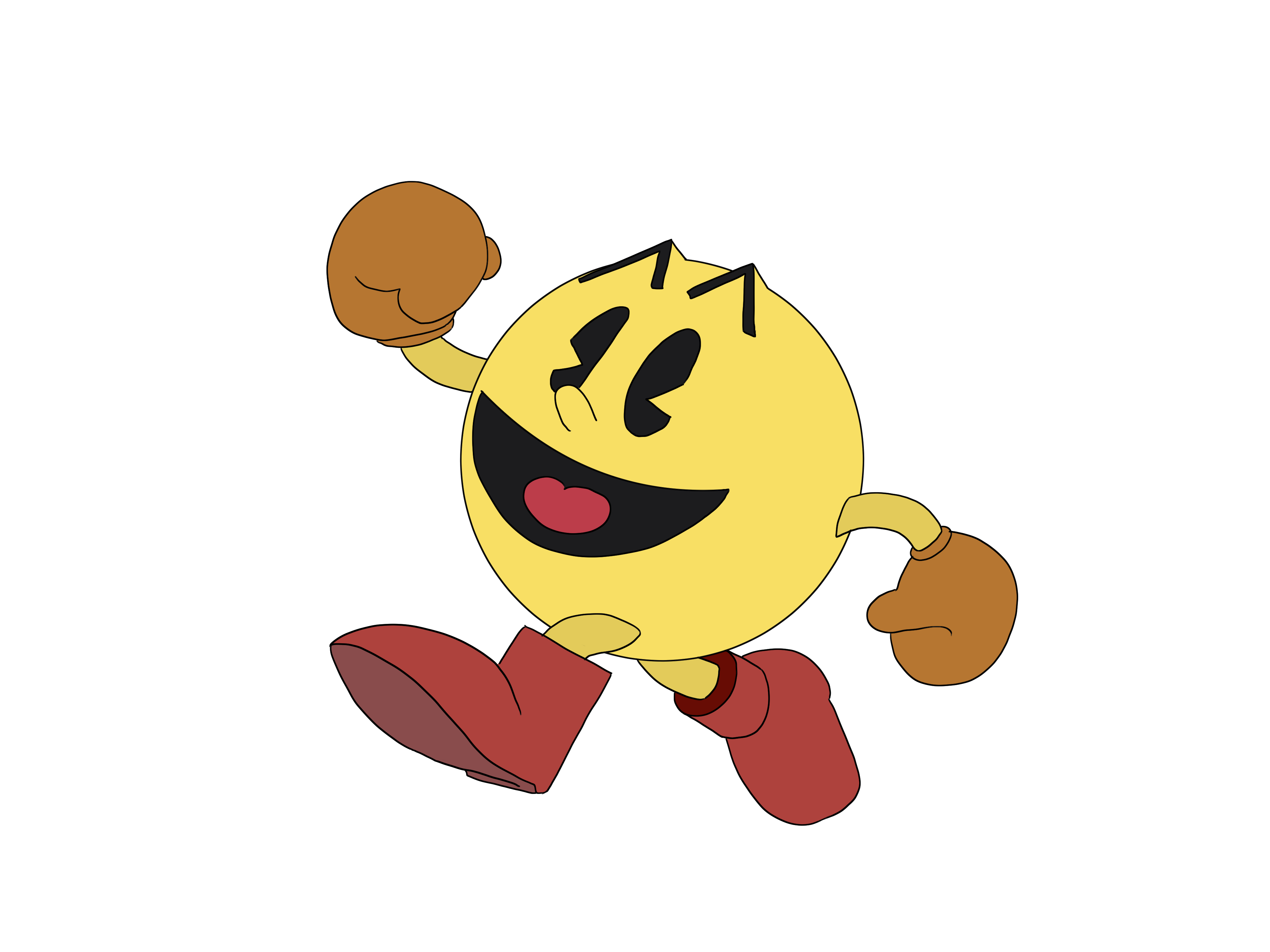 Pac-Man（パックマン） Illustration - Game Characters