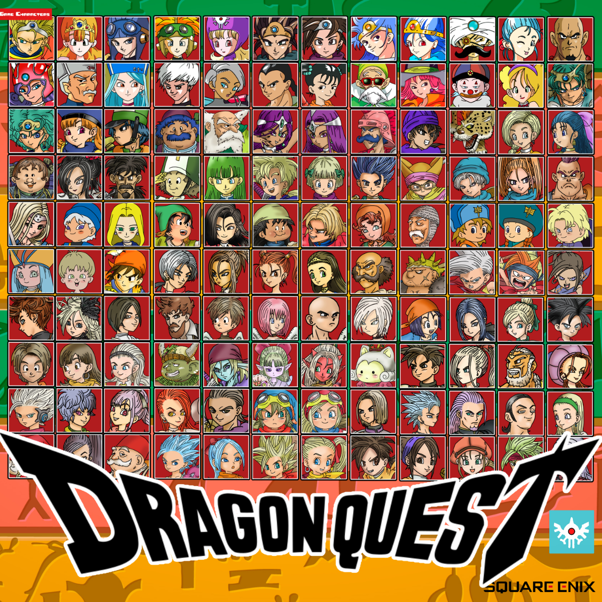 Dragon Quest Series Character List - Game Characters