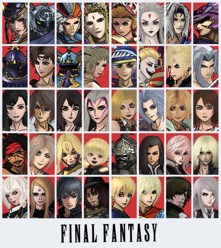 Final Fantasy Series Character List - Game Characters