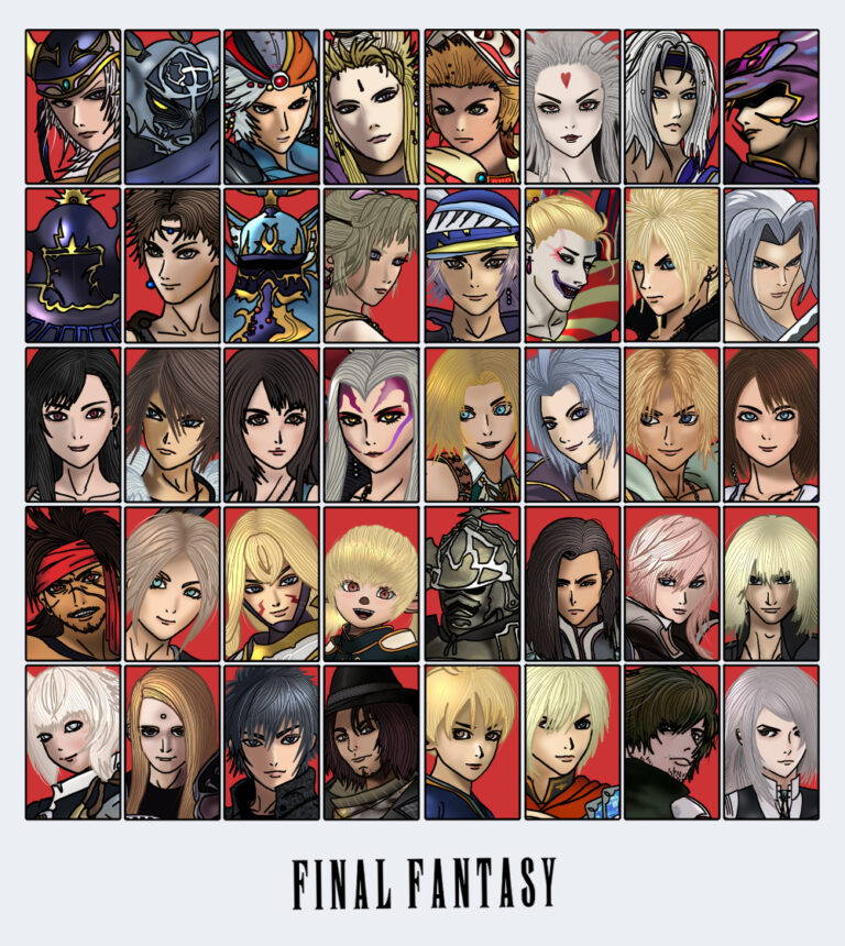 Final Fantasy Series Character List - Game Characters
