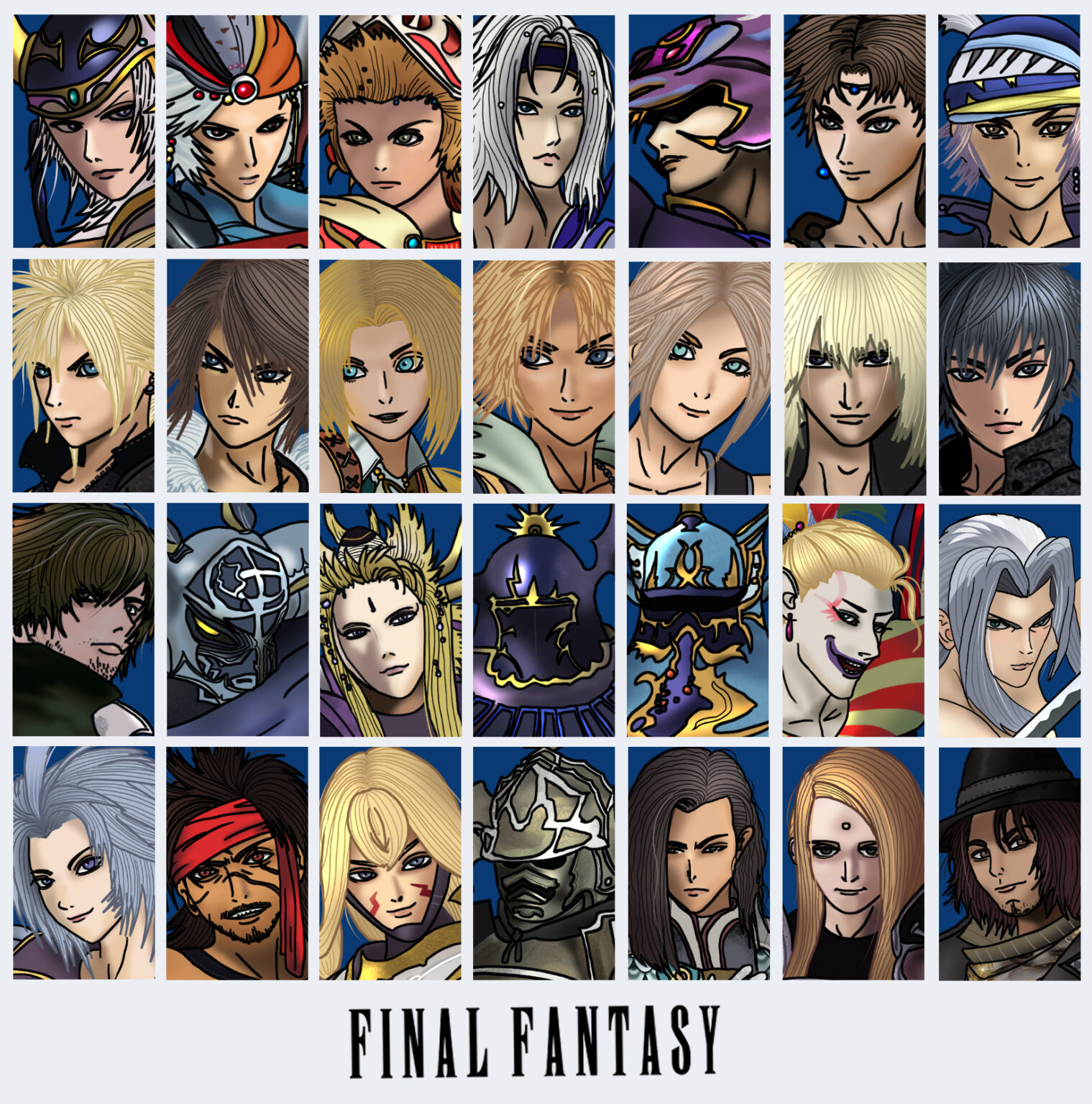 List of Male Characters (Final Fantasy Series) - Game Characters