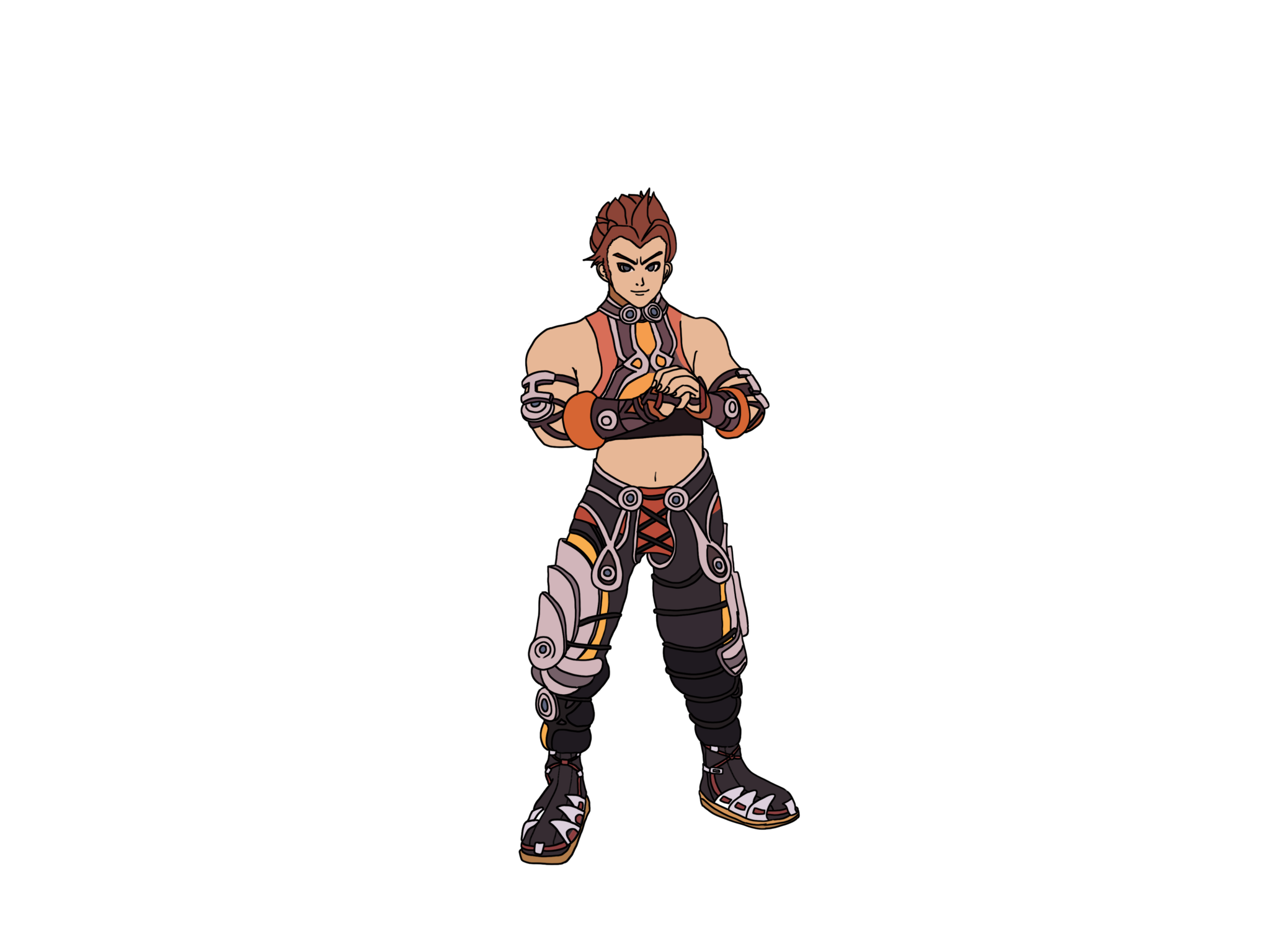Reyn Character Introduction (Xenoblade Chronicles) - Game Characters