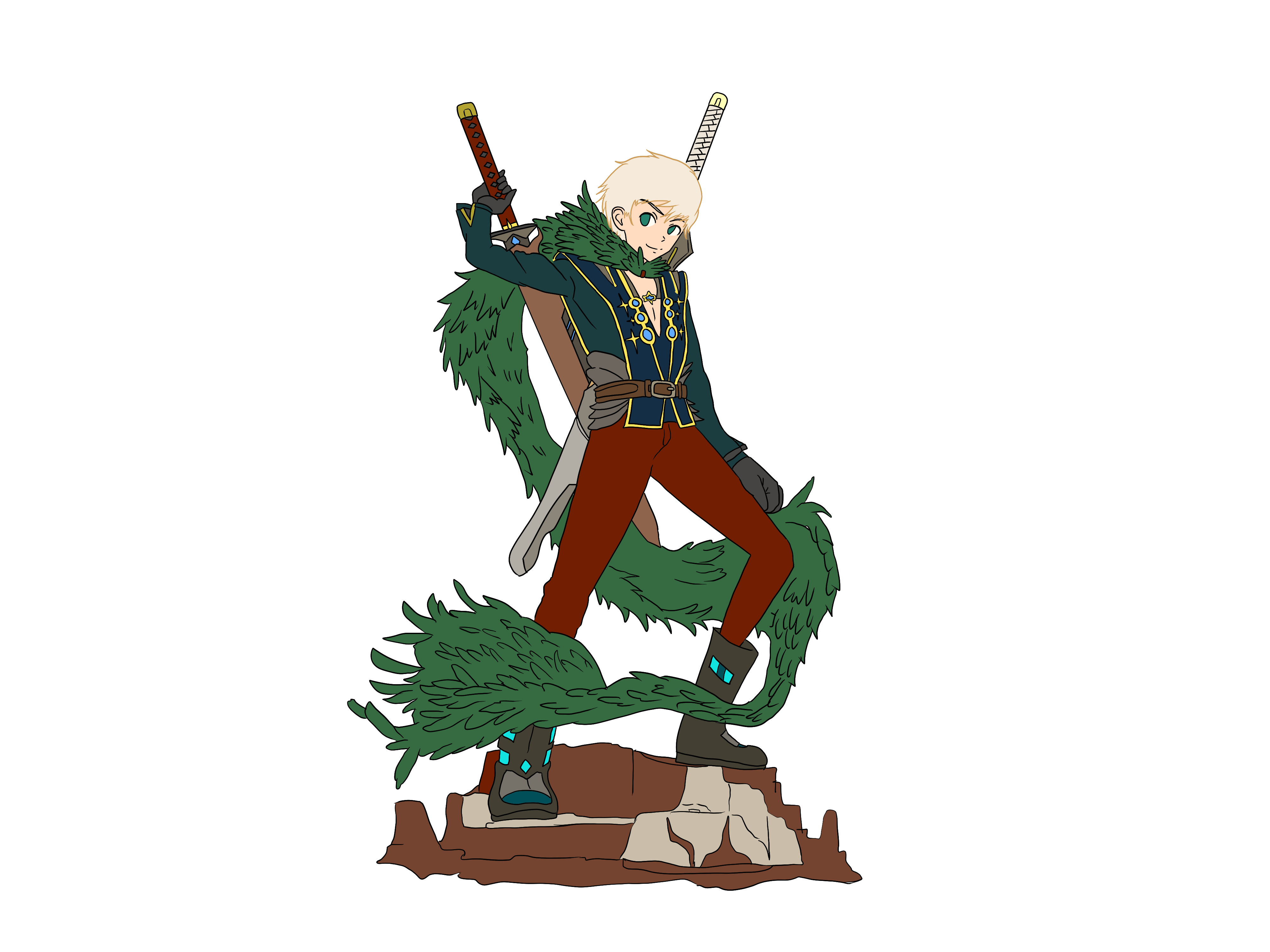 Corvin Character Introduction (Xenoblade Chronicles2) - Game Characters