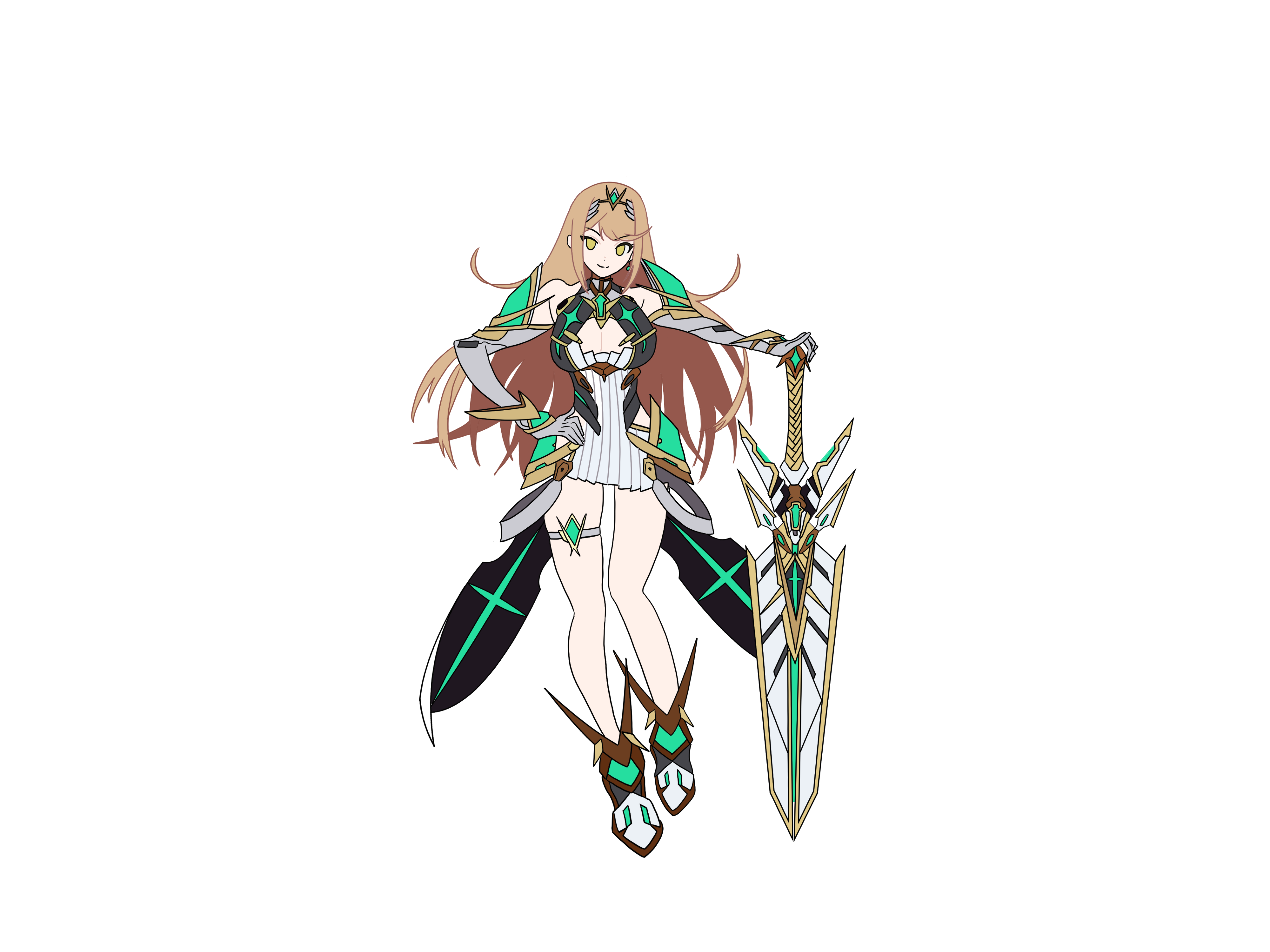 Mythra Character Introduction (Xenoblade Chronicles2) - Game Characters