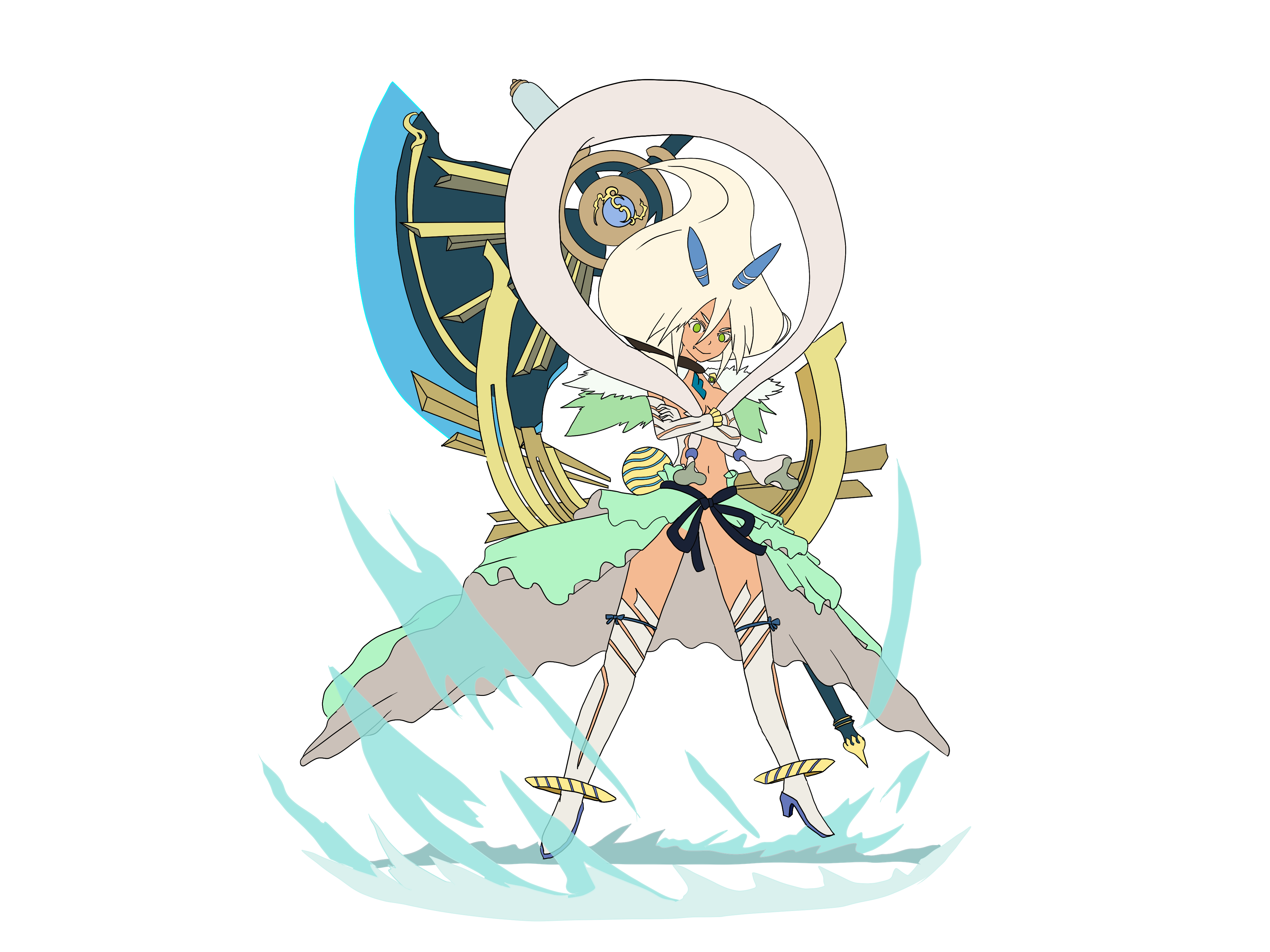 Zenobia Character Introduction (Xenoblade Chronicles2) - Game Characters