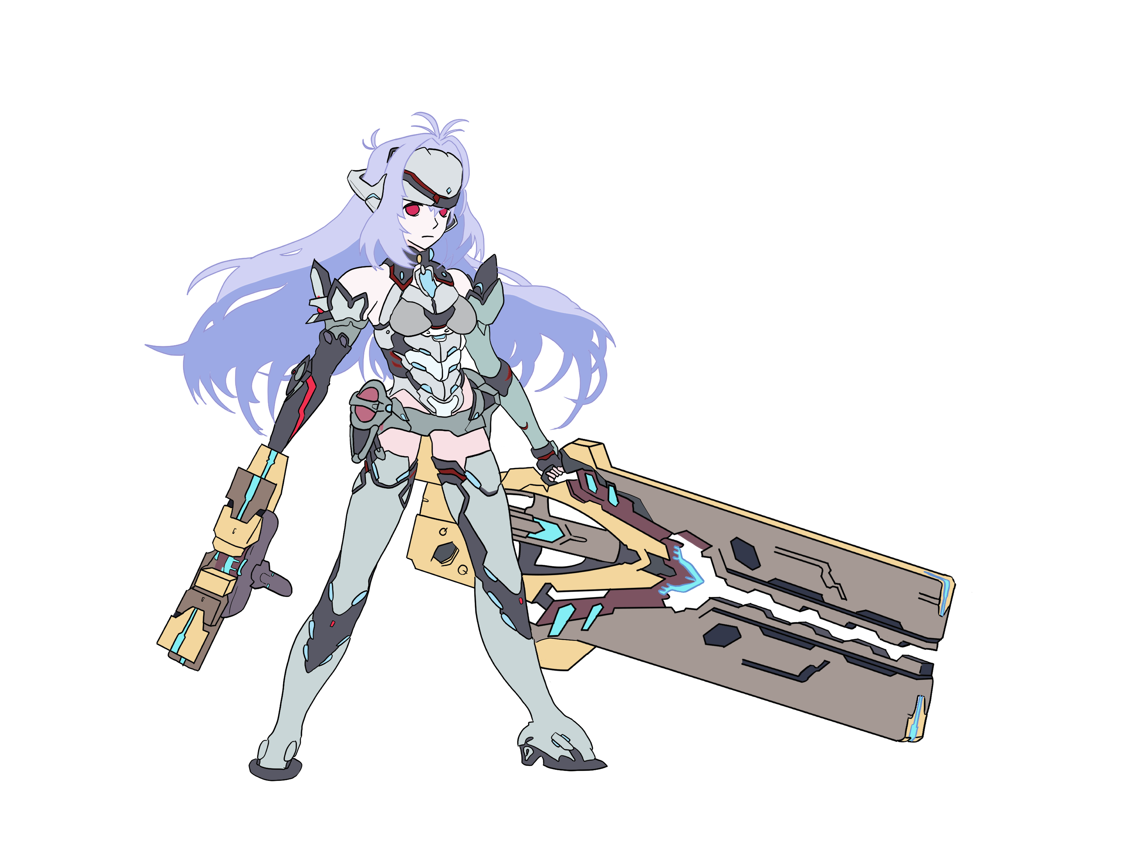 KOS-MOS Re: Character Introduction (Xenoblade Chronicles2) - Game ...