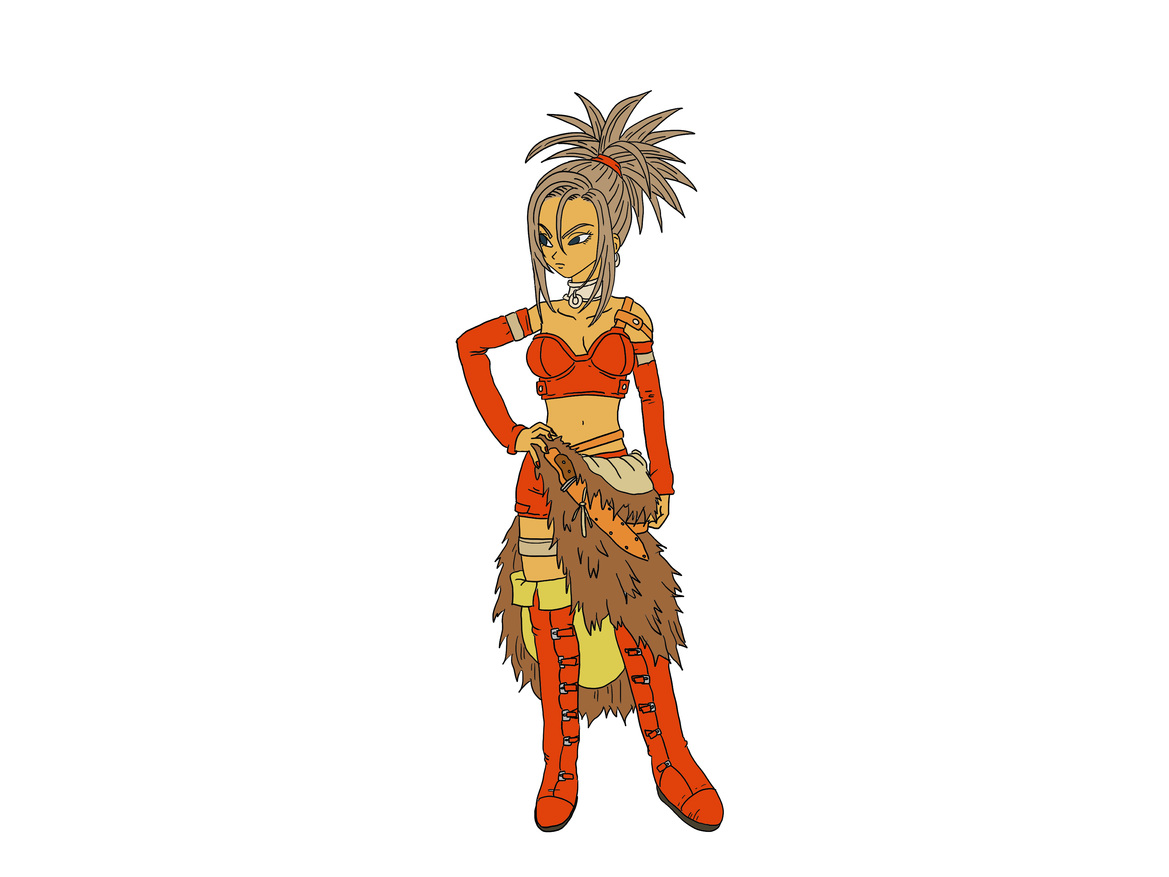 Red – Dragon Quest VIII Character Guide - Game Characters