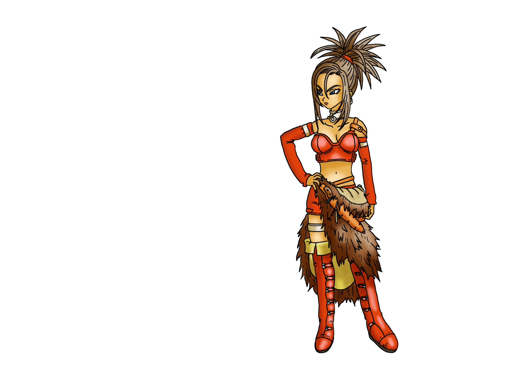 Red – Dragon Quest VIII Character Guide - Game Characters