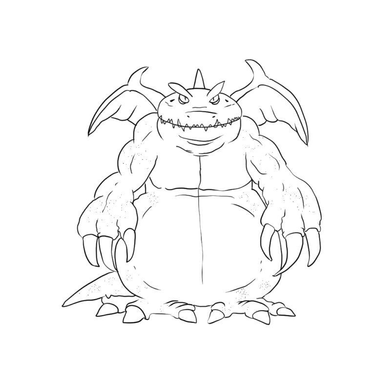 『ギガントドラゴン』モンスター紹介（ドラゴンクエスト） - Game Characters