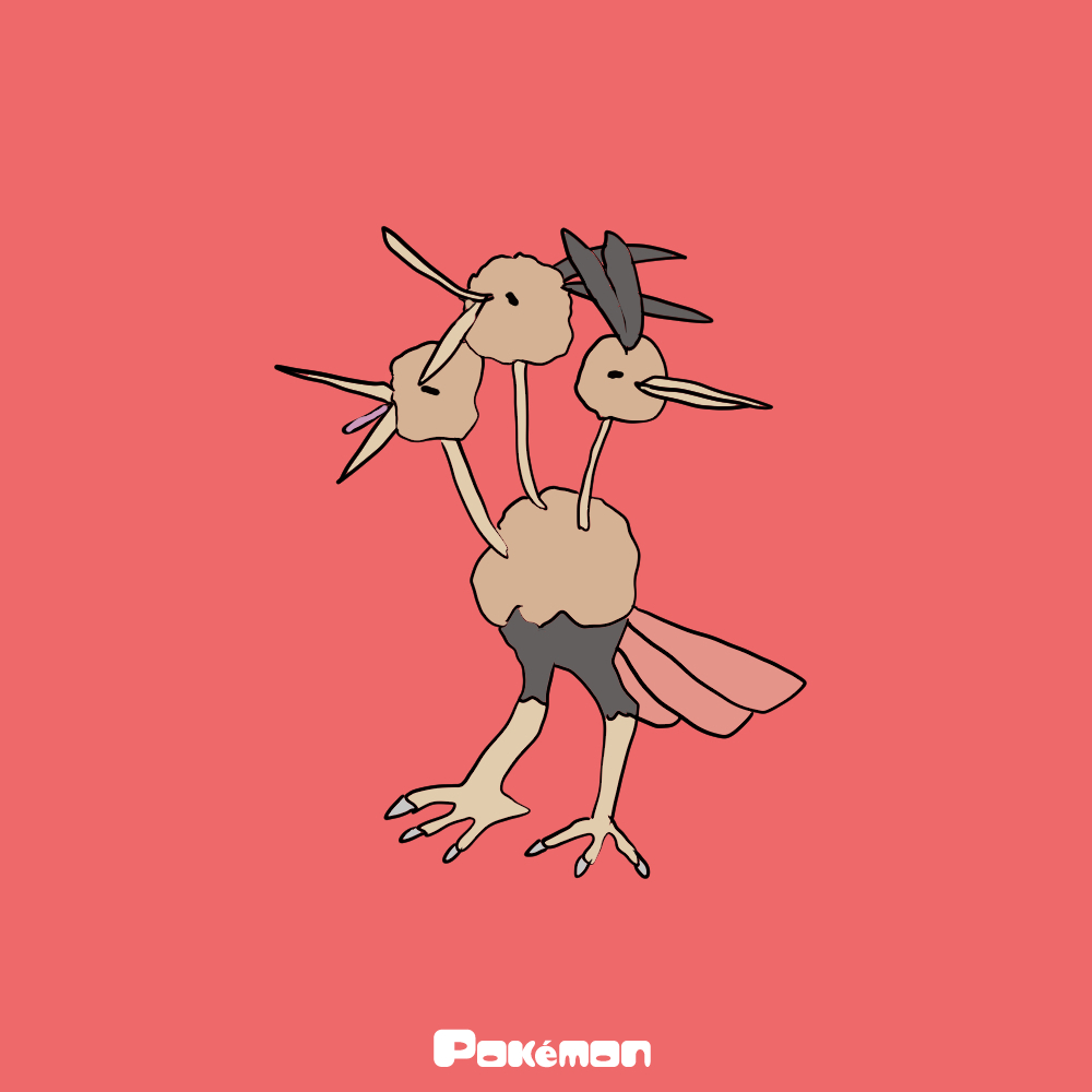 『ドードリオ』キャラクター紹介（Pokémon） - Game Characters