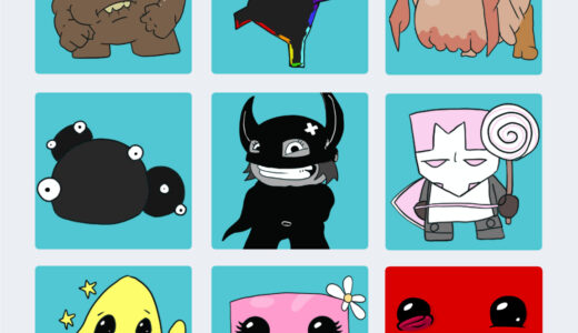 Super Meat Boy - Game Characters