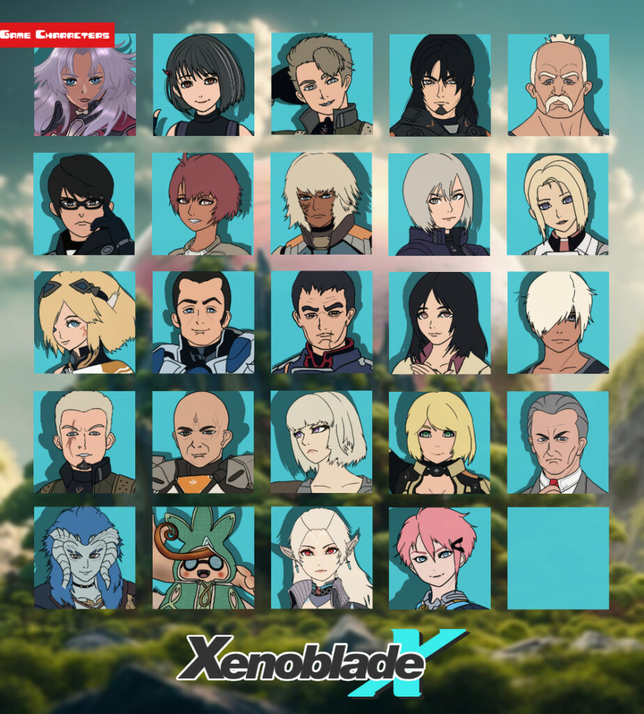 Xenoblade Chronicles X Character List - Game Characters