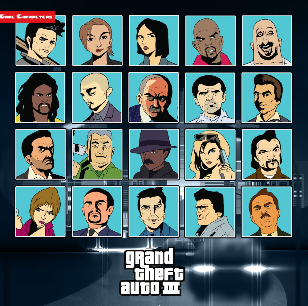 Grand Theft Auto Online: Character List - Characters