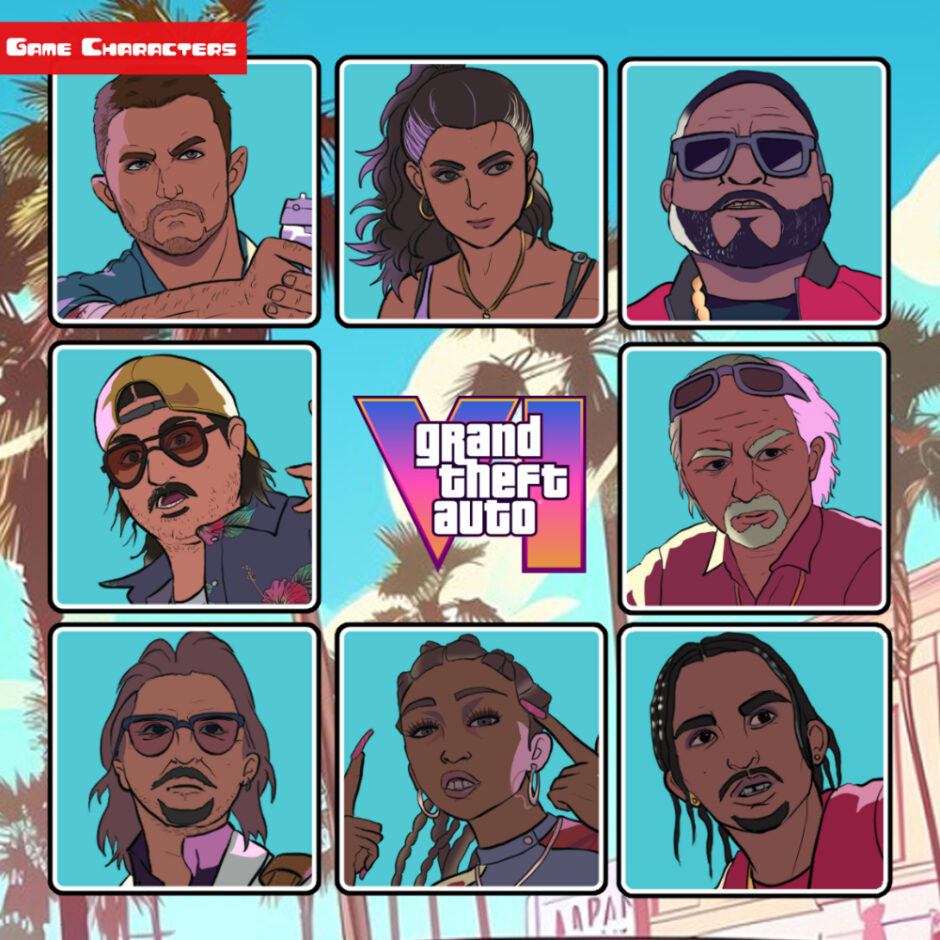 Grand Theft Auto V : Liste des personnages - Game Characters