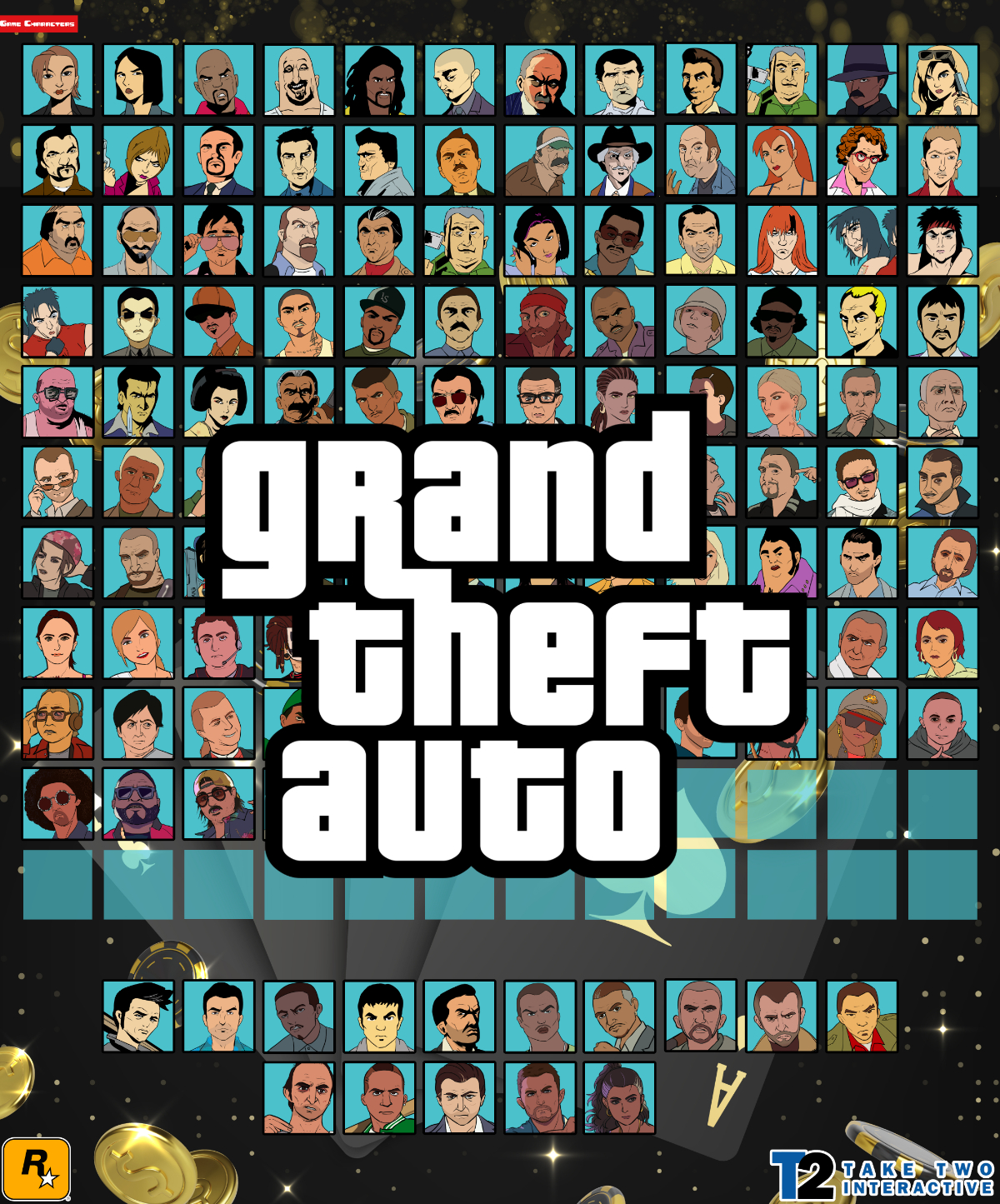 Serie Grand Theft Auto: Lista de personajes - Game Characters