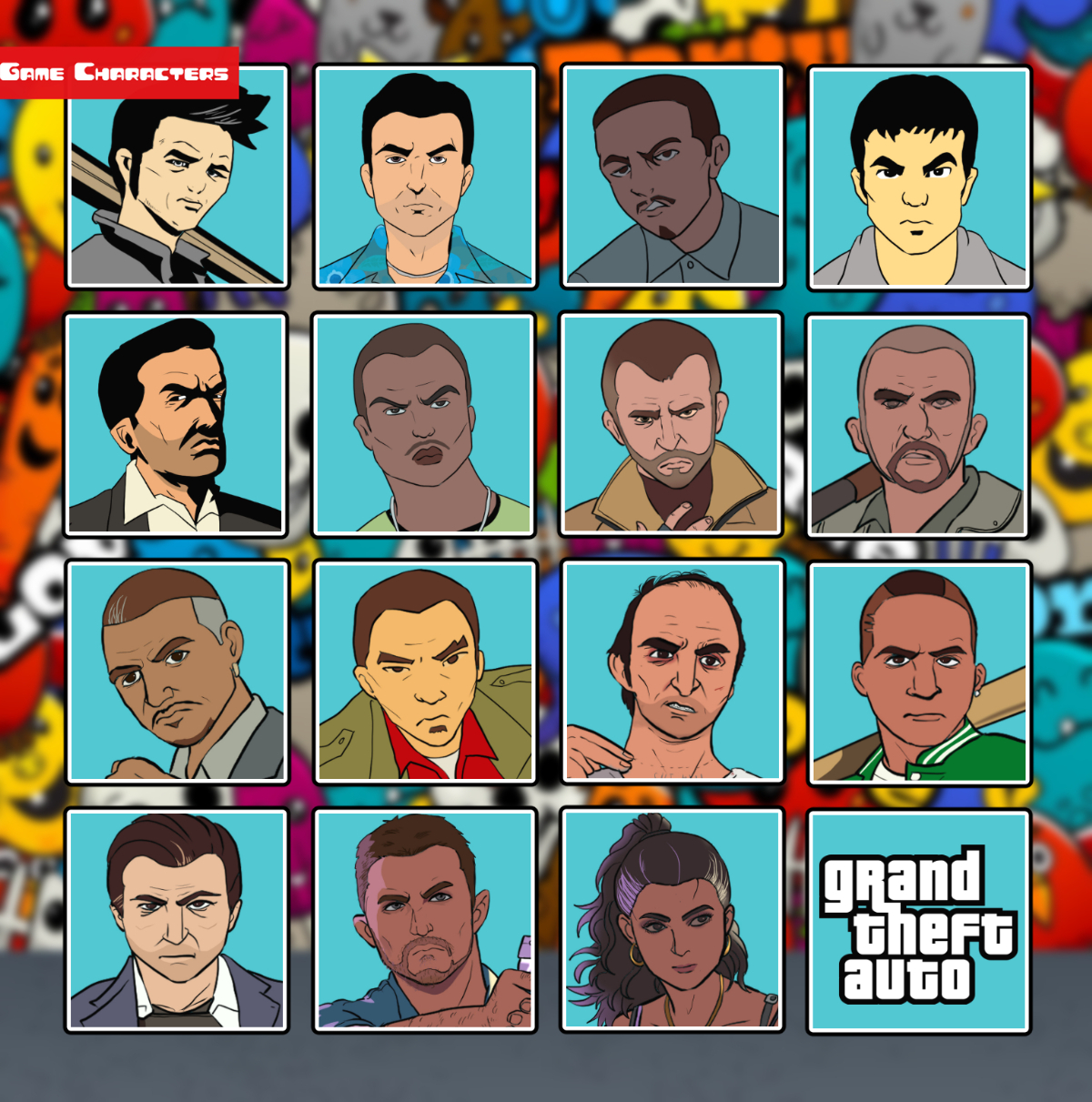 Grand Theft Auto Online: Character List - Characters