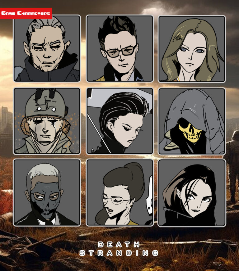 DEATH STRANDING Series: Character List - Characters