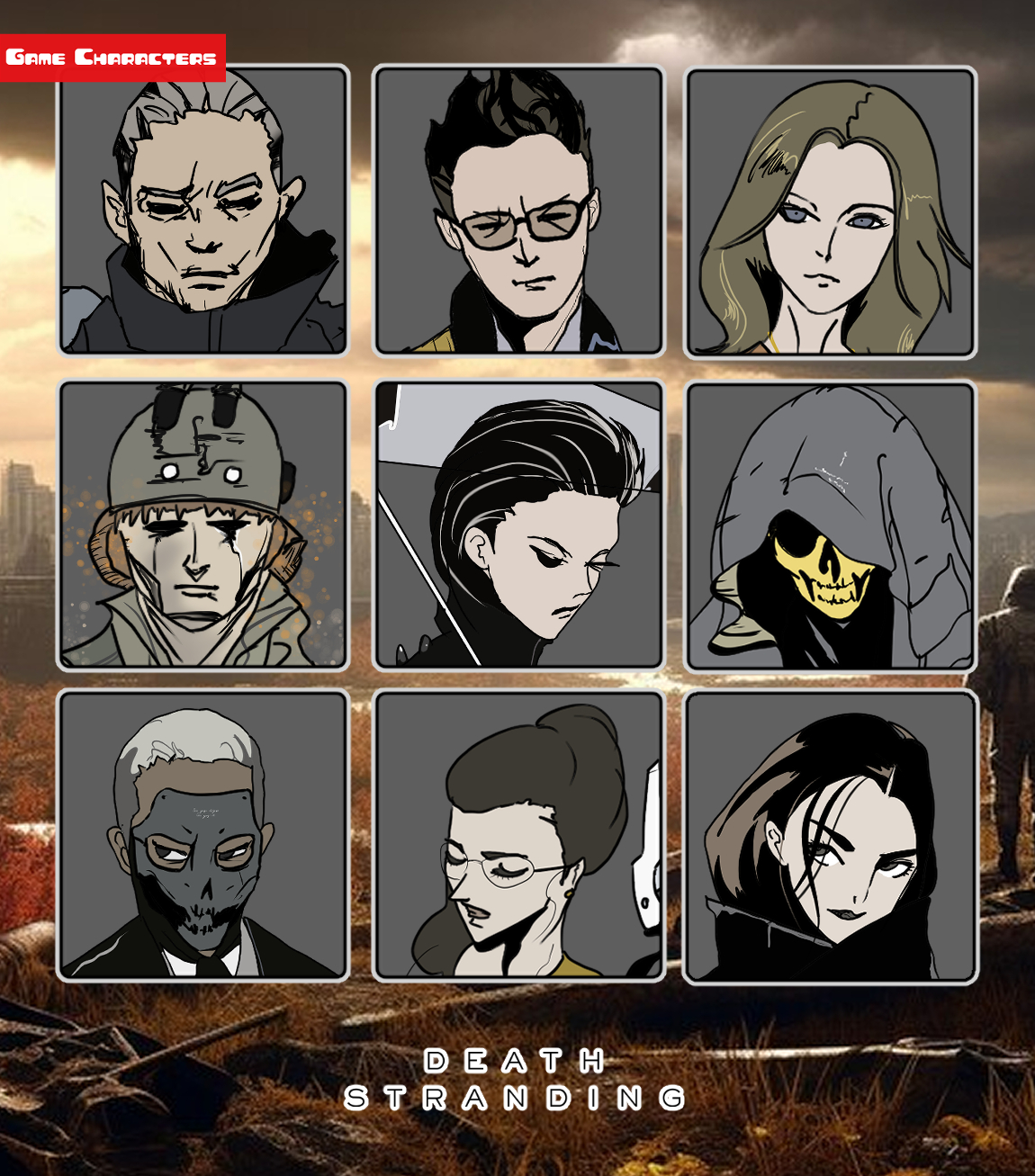 DEATH STRANDING Series: Character List - Game Characters