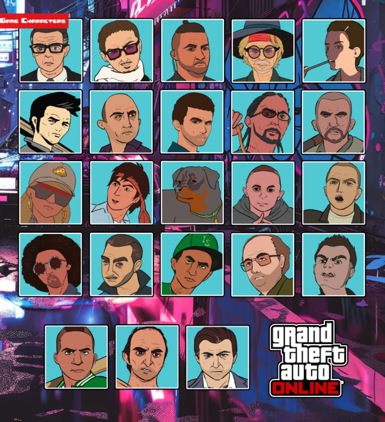 Grand Theft Auto Online: Character List - Characters